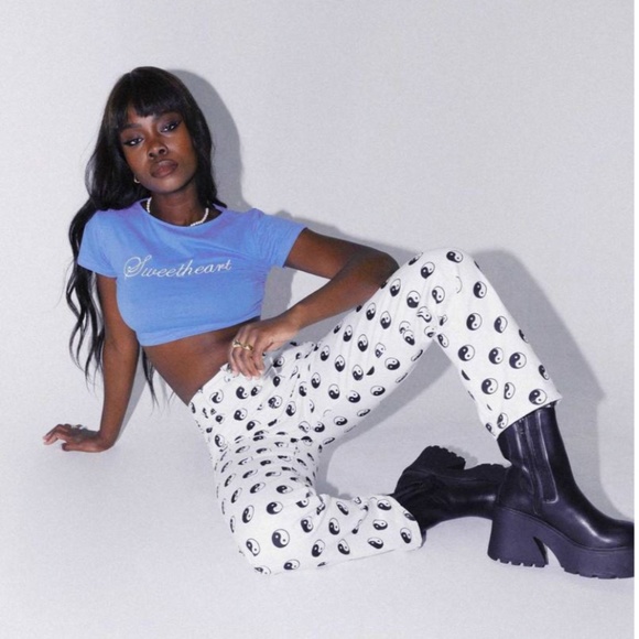 Princess Polly | Jeans | Nwt Princess Polly Yin Yang Lounge Jean | Poshmark